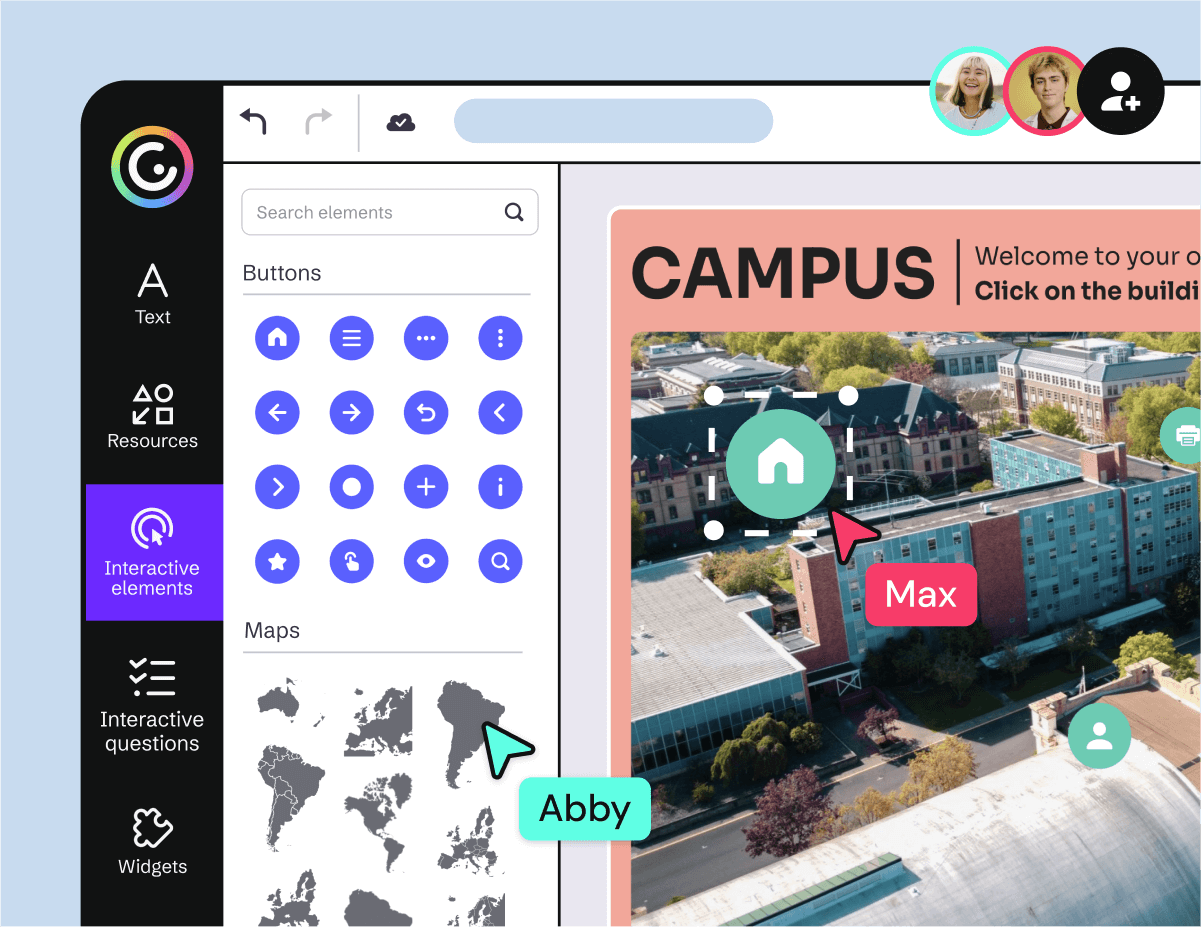 Free Interactive Map Maker | Genially